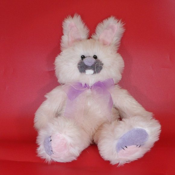 Toys | Large Buck Teeth Easter Bunny Rabbit Stuffed Animal Plush | Poshmark